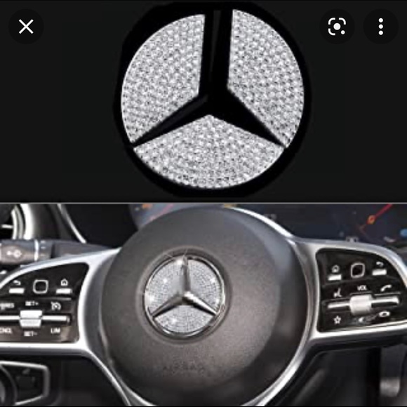 Mercedes-Benz | Accessories | Mercedes Benz Steering Wheel Bling 45 Mm ...